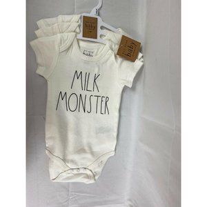 Rae Dunn | One Pieces | Rae Dunn Baby Bodysuits Set 69 Months Boys ...